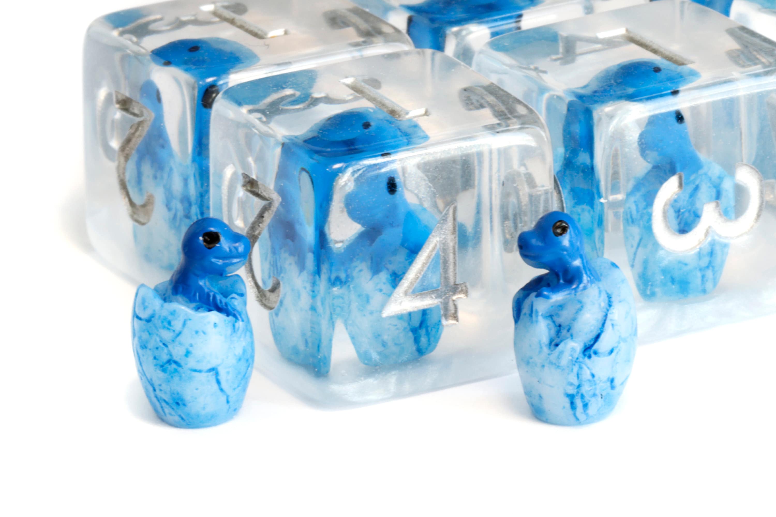 Blue Dragon Hatchling D6 Dice