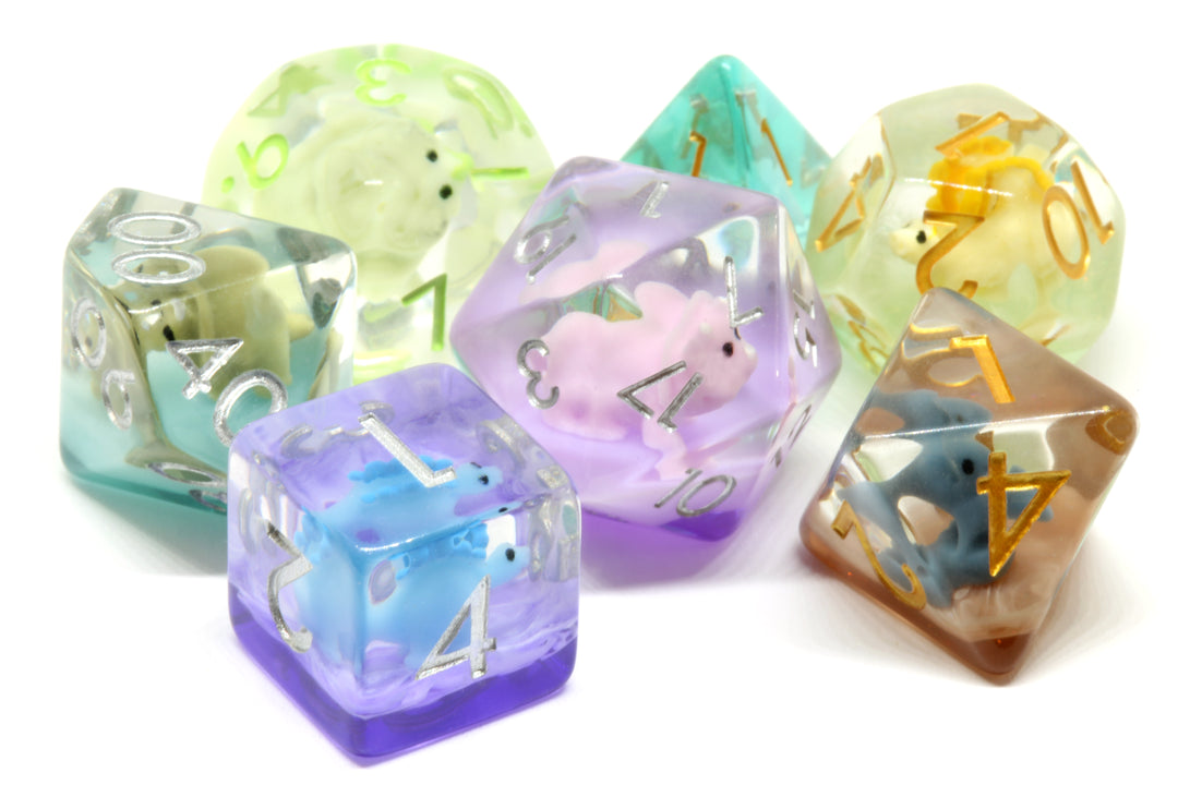 DND Dice | Dinosaur dice and box | Dice Set for Dungeons and Dragons ...